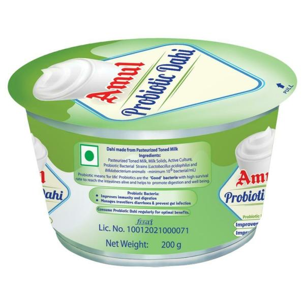 Amul Prolife Probiotic Dahi 200 g (Cup) - JioMart
