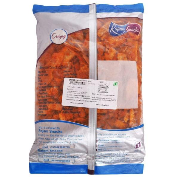 Rajam Snacks Lamba Chips 200 g - JioMart