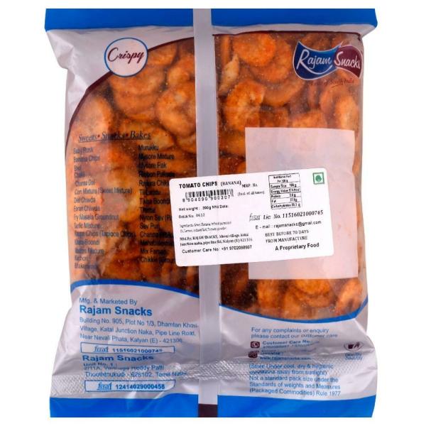 Rajam Snacks Tomato Banana Chips 200 g - JioMart
