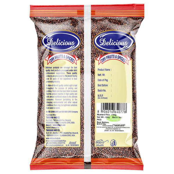 Delicious Fine Mustard 100 g - JioMart