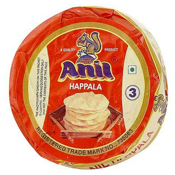 Anil Happala Papad 180 g (Pouch) - JioMart