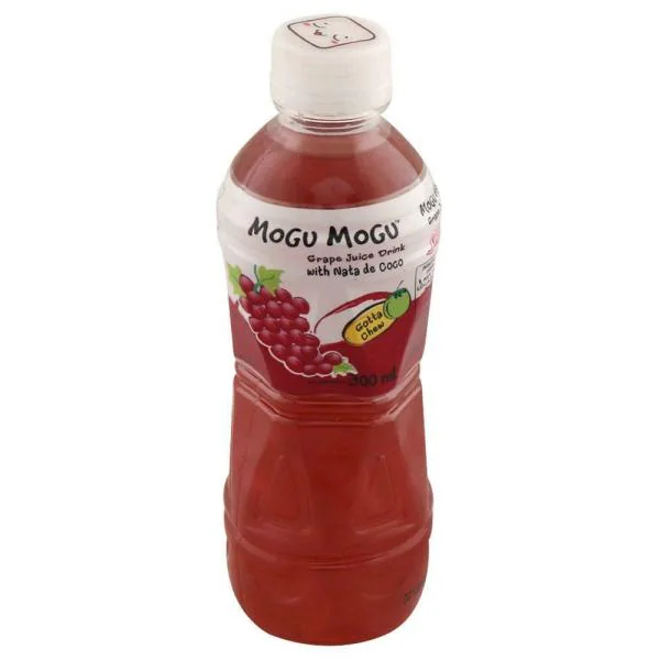 Mogu Mogu Grape Juice with Nata De Coco 300 ml - JioMart
