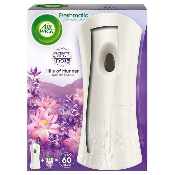 Airwick Freshmatic 'Scents of India' Airfreshner Complete Kit (Machine ...