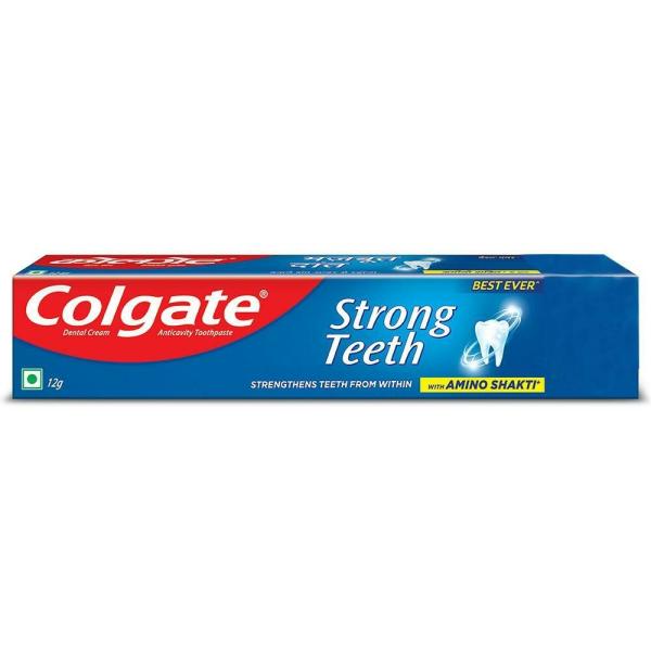 Colgate Strong Teeth Dental Cream Toothpaste 12 g - JioMart