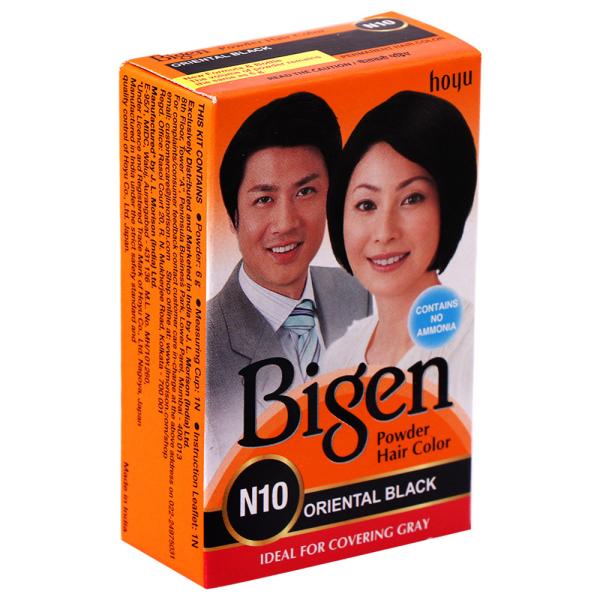 Bigen N10 Oriental Black Hair Color Powder 6 g - JioMart