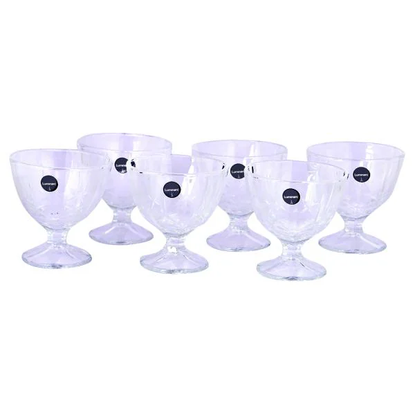 Luminarc Maldives Glass Ice Cream Sundae Bowl 300 ml (Set of 6) - JioMart