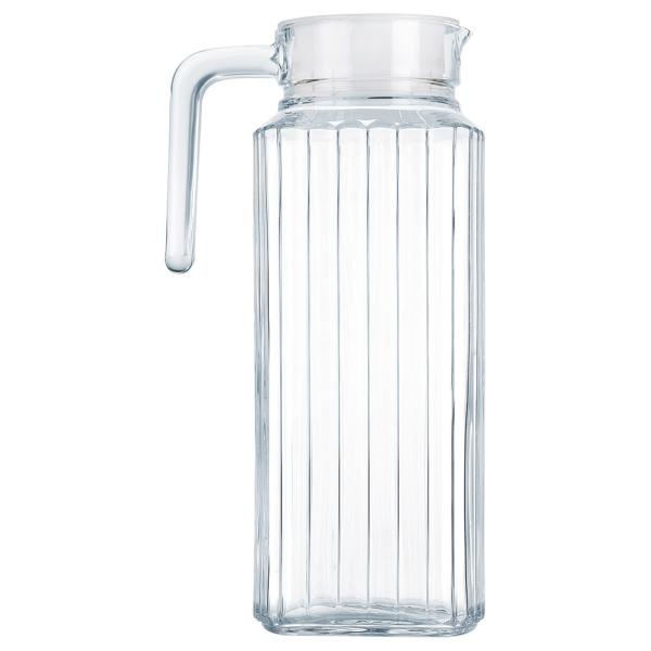 Luminarc Quadro Glass Jug with Lid 1.3 L - JioMart