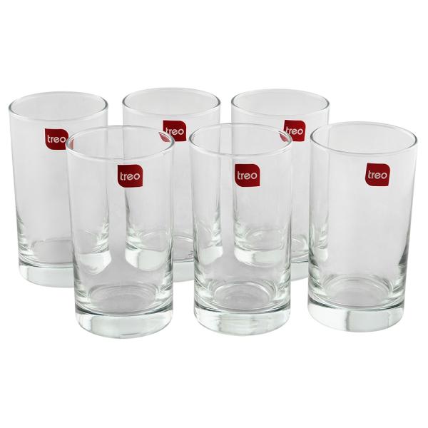 Treo Embassy Glass Tumbler 265 ml (Set of 6) - JioMart