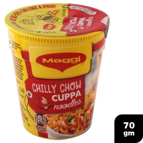 Maggi Chilli Chow Instant Cuppa Noodles 70 g - JioMart