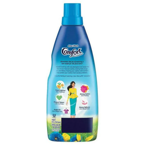 Comfort After Wash Morning Fresh Fabric Conditioner 860 ml - JioMart