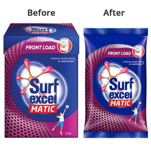 Surf Excel Matic Front Load Detergent Powder 2 kg - JioMart