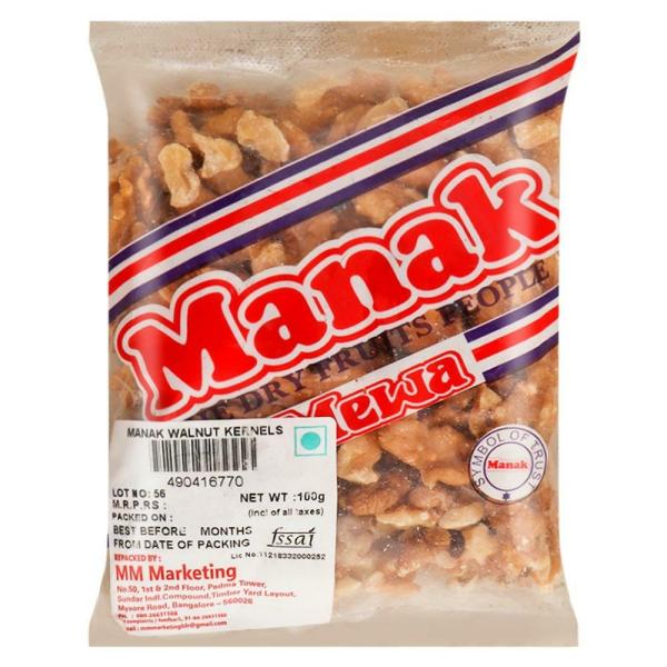 Manak Walnut Kernels 100 g - JioMart
