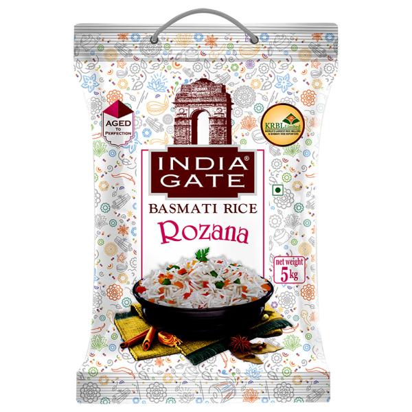 India Gate Rozana Basmati Rice 5 kg - JioMart