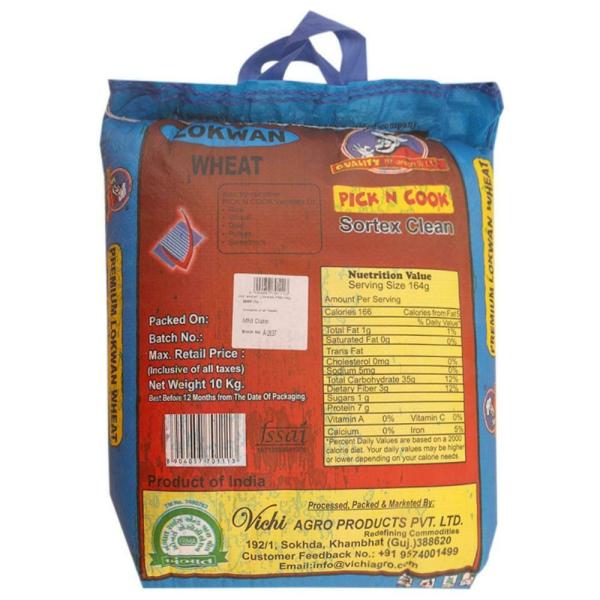 Pick N Cook Premium Lokwan Wheat 10 kg - JioMart
