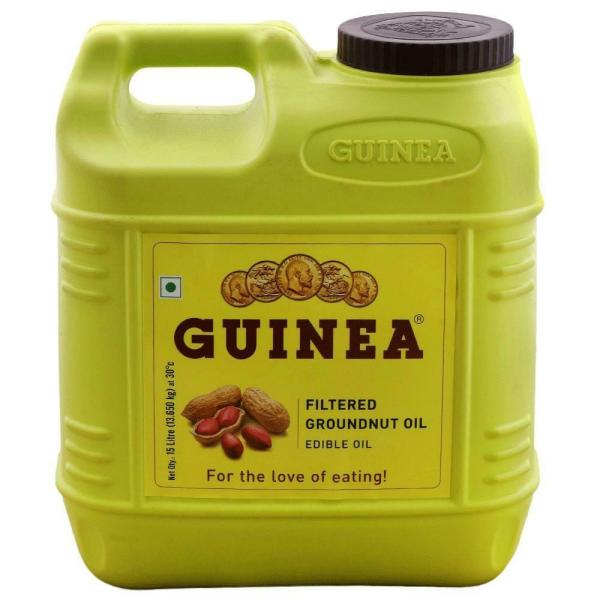 Guinea Filtered Groundnut Oil 15 L - JioMart