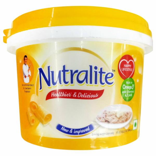 Nutralite Rich in Omega3 & Vitamins Vegetable Fat Spread 200 g (Tub ...