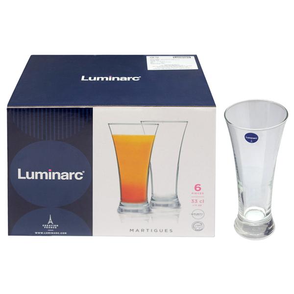 Luminarc Martigues Glass HB Tumbler 330 ml (Set of 6) - JioMart