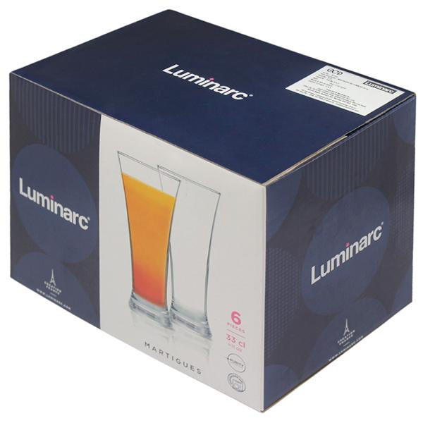 Luminarc Martigues Glass HB Tumbler 330 ml (Set of 6) - JioMart