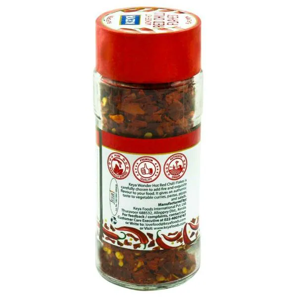 Keya Wonder Hot Red Chilli Flakes 40 g - JioMart