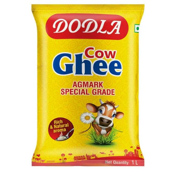 Dodla Cow Ghee 1 L (Pouch) - JioMart
