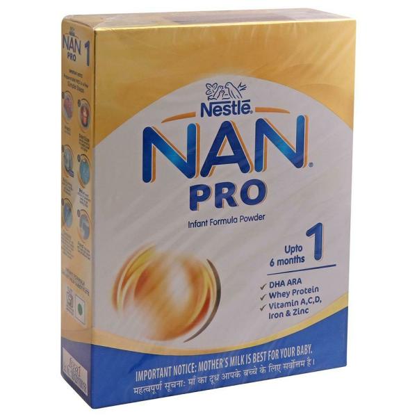 Nestle Nan Pro 1 Infant Formula Powder upto 6 months 400 g - JioMart