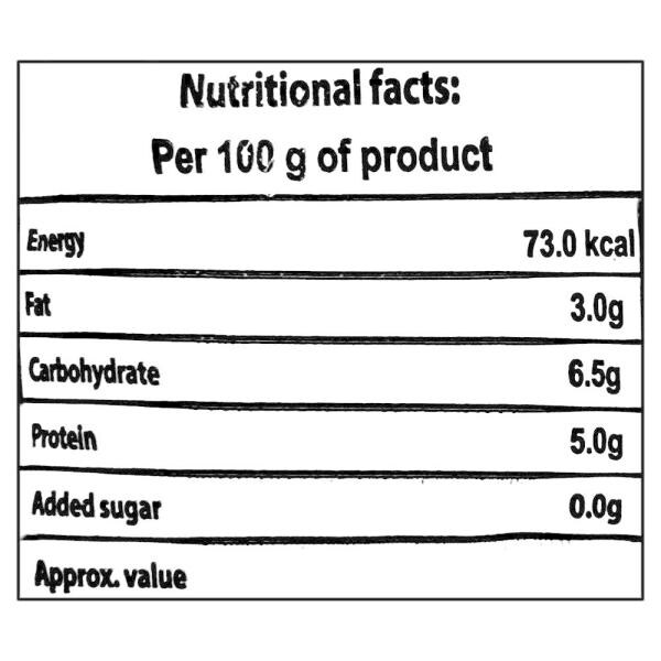 Omfed Toned Milk Curd 500 g (Pouch) - JioMart