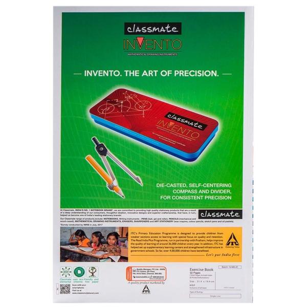 Classmate Single Line Long Notebook (92 pgs) - JioMart