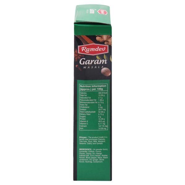Ramdev Premium Garam Masala 100 g - JioMart