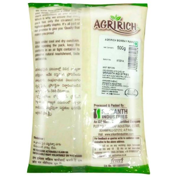 Agririch Bombay Rawa 500 g - JioMart