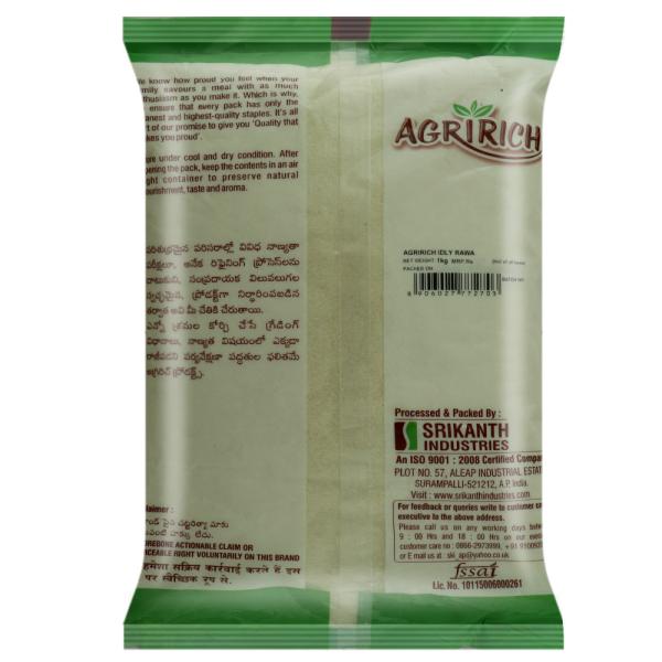Agririch Idly Rawa 1 kg - JioMart