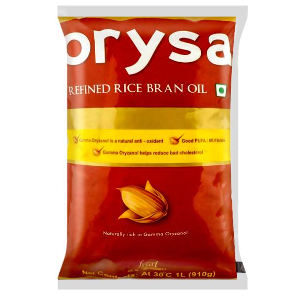 Orysa Refined Rice Bran Oil 1 L - JioMart
