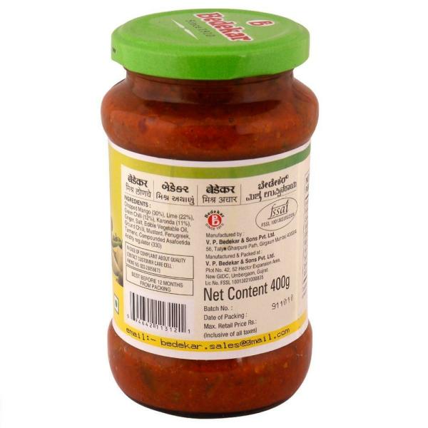 Bedekar Premium Mixed Pickle 400 g - JioMart