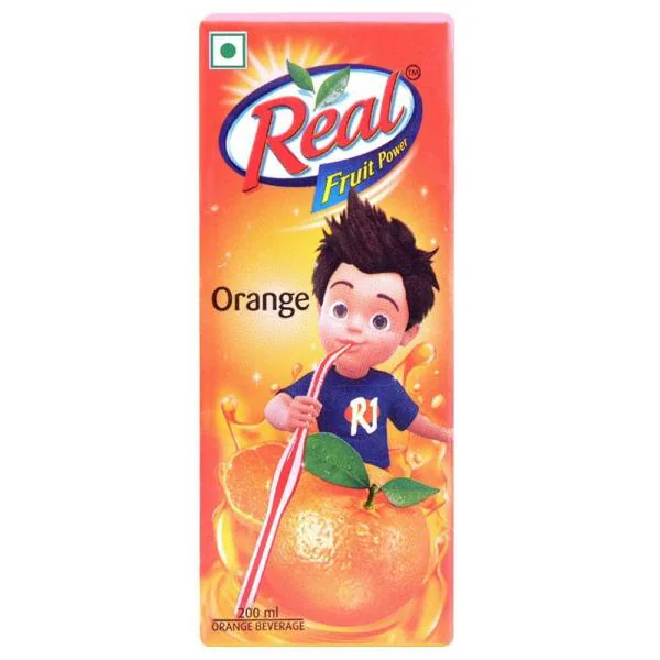 Real Orange Juice 180 ml - JioMart