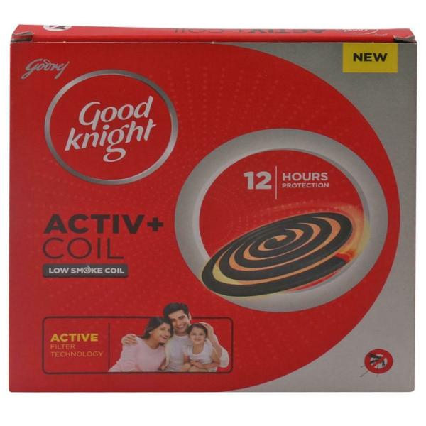 Good Knight Activ+ Low Smoke Coil 10 pcs - JioMart