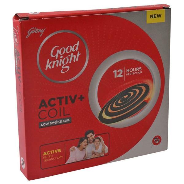 Good Knight Activ+ Low Smoke Coil 10 pcs - JioMart