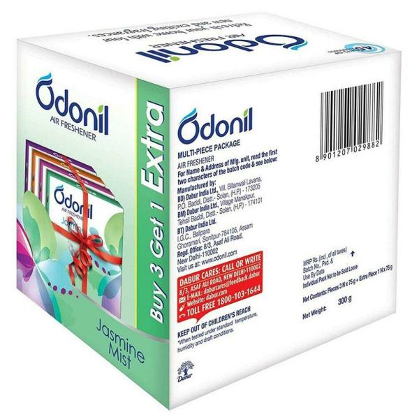Odonil Air Freshener Block Assorted 75 g (Buy 3 Get 1 Free) - JioMart