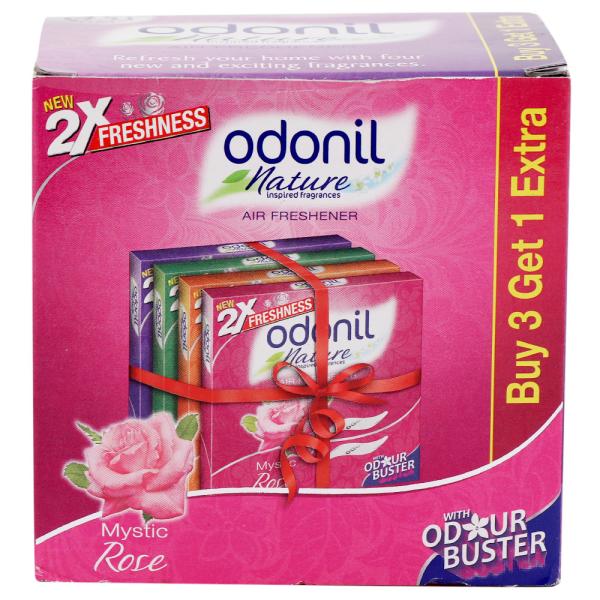 Odonil Air Freshener Block Assorted 75 g (Buy 3 Get 1 Free) - JioMart