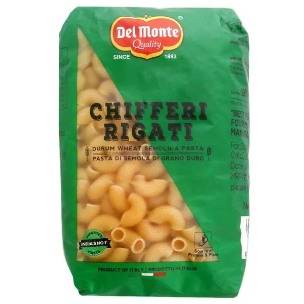 Del Monte Chifferi Rigati Pasta 500 g - JioMart