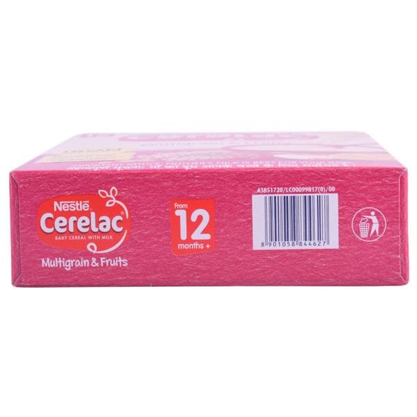 Cerelac Baby Cereal with Milk, Multi Grain & Fruits 12 months + 300 g ...