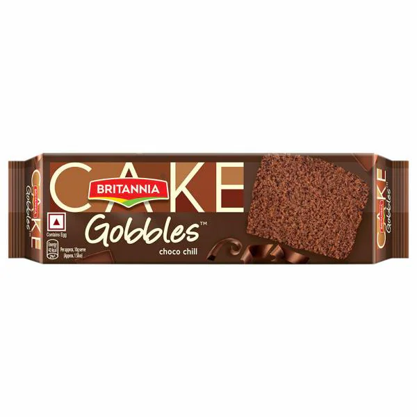 Britannia Gobbles Choco Chill Cake 50 g (With Egg) - JioMart