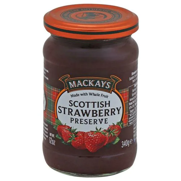 Mackays Scottish Strawberry Preserve 340 g - JioMart