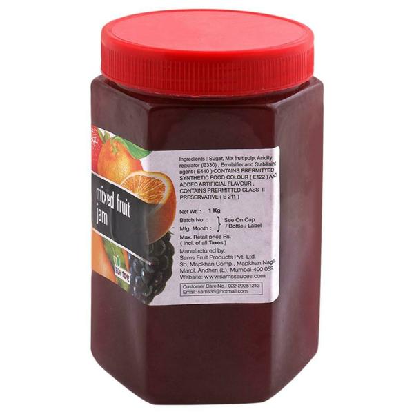 Sams Mixed Fruit Jam 1 kg - JioMart