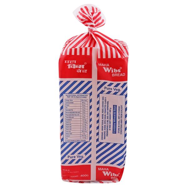 Wibs Large Bread 400 g - JioMart