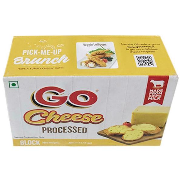 Go Processed Cheese 400 g (Carton) - JioMart