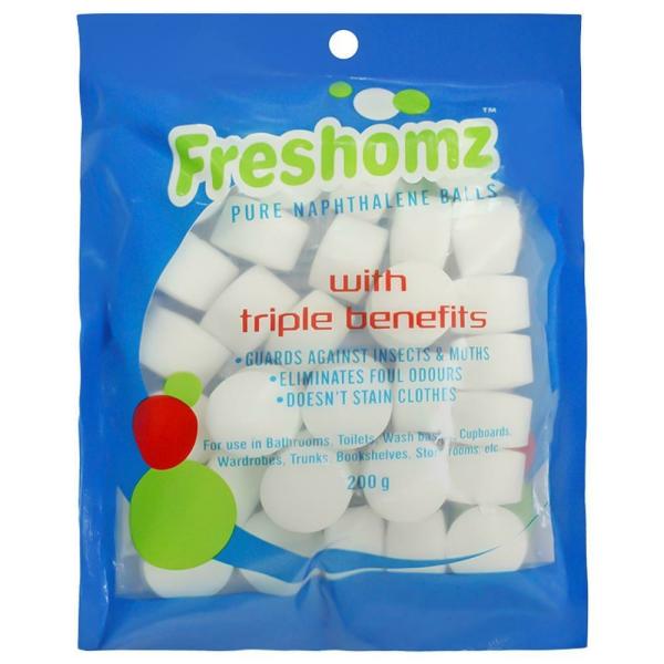 Freshomz Pure Naphthalene Balls 200 g - JioMart