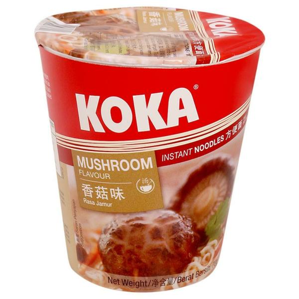 Koka Mushroom Flavoured Instant Cup Noodles 70 g - JioMart