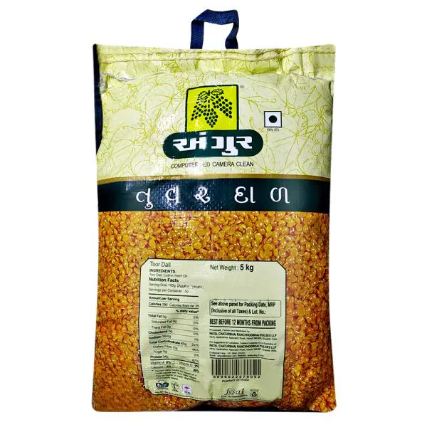 Angur Oily Toor Dal 5 kg - JioMart