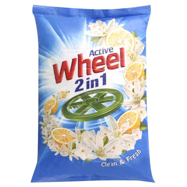Active Wheel Blue Lemon & Jasmine Detergent Powder 1 kg - JioMart