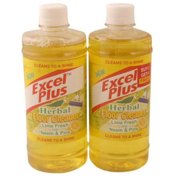 Excel Plus Herbal Lime Fresh with Neem & Pine Floor Cleaner 500 ml ...