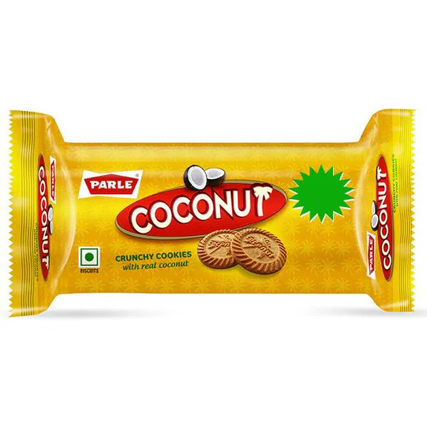 Parle Coconut Crunchy Cookies 60 g - JioMart